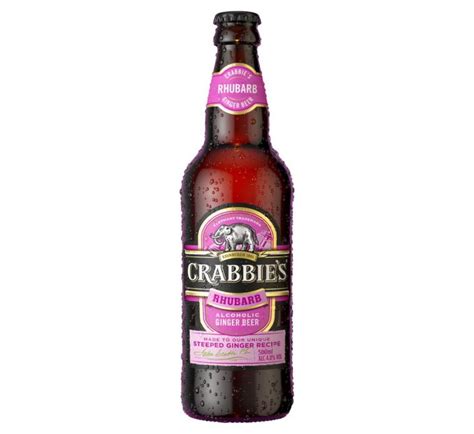 Buy Crabbies Rhubarb Alcoholic Ginger Beer Nrb 500ml X 12 Case Online Cash And Carry