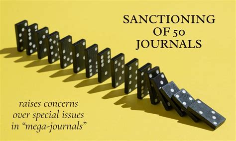 Web Of Science Sanctions Over 50 Journals Sparking Concerns About Special Issues In Mega