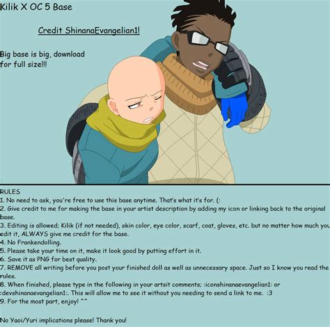 Kilik X Oc 5 Base By Shinanapixelbases On Deviantart
