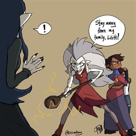 34 Witch Au Commission December Lilith Face Off By Evilsnotbag On