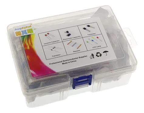 Resistor Assortment Kit Led Diodes Common Diodes Boxed Mercadolivre