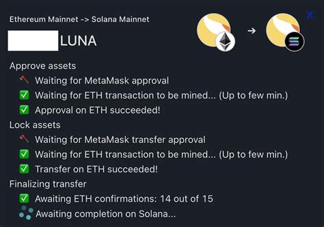 Luna Stuck In Wormhole Txn Due To Solana Outage · Issue 726 · Wormhole