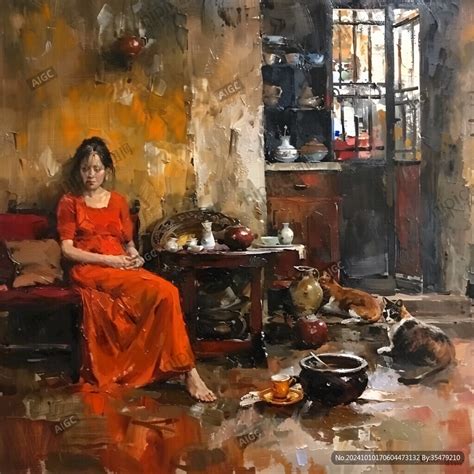 Ai创作图越南绘画越南油画 江南美女油画 生活场景油画 油画旗袍女 新加坡绘画新加坡油画 民国风情油画 老挝绘画老挝油画 绘画人物油画 茶馆配画 中国写实油画家主题 咖啡店油画 东南亚油画