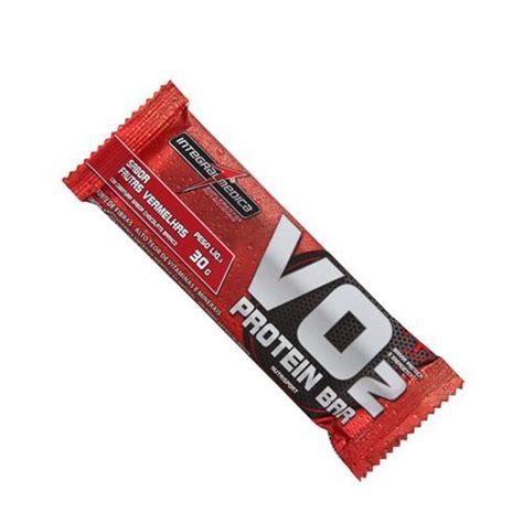Vo2 Whey Bar 1 Barra De 30g Frutas Vermelhas Integralmédica