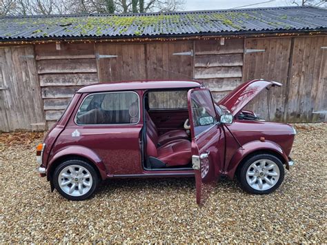 Now Sold 1999 Rover Mini 40 Le In Mulberry Red Richard Williams Classic Minis