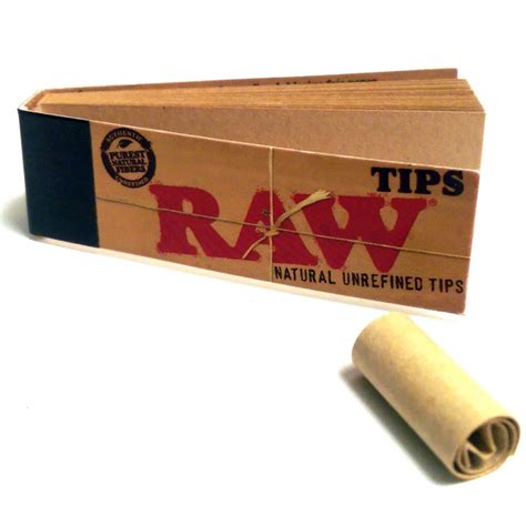 Raw Rolling Paper Tips Bud Man Oc