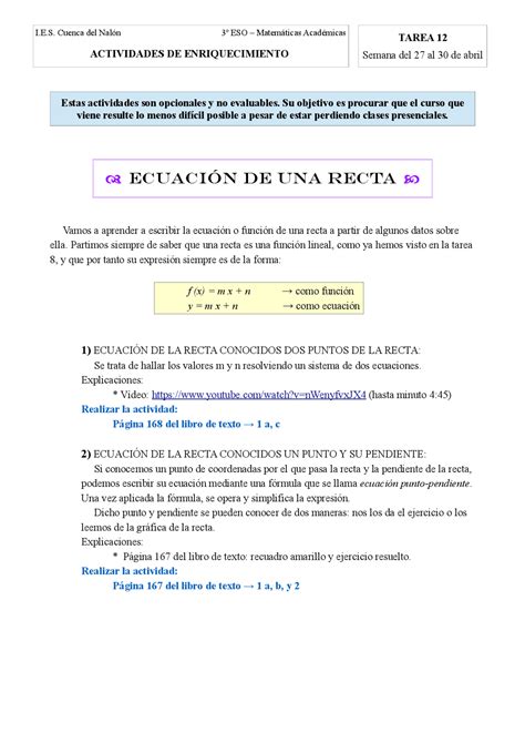 Ejercicios De Química Para Practicar Ejercicios De Química Docsity