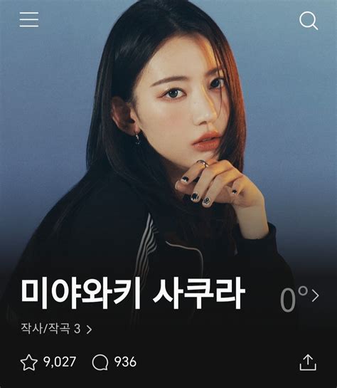 Sakura Chart On Twitter Sakura Has Now Surpassed 9 000 Followers On Melon 🔗
