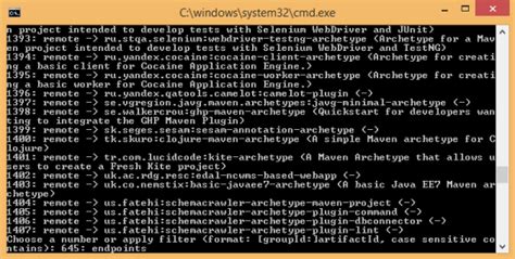 creating a new appengine java project with maven command line interface