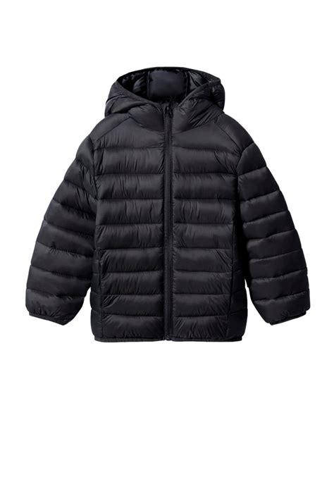 ᐅ Куртка стеганая UNICO для мальчика Mango Kids со скидкой 60%, черный ...
