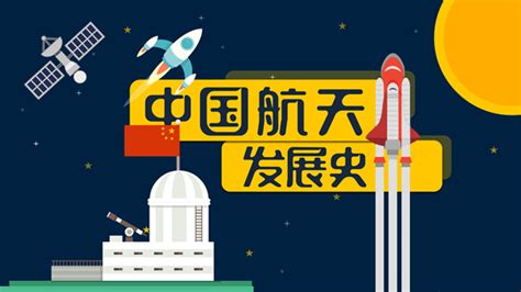 中国航天科技发展史——航天科技教育教学课件卡通动画ppt模板下载地址 51ppt模板网