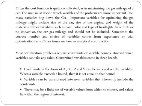 Ppt The Binary Genetic Algorithm Powerpoint Presentation Free