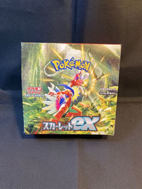 スカーレット Ex 1box 30パック 製造番号一致 ポケモンカードゲーム 拡張パック｜paypayフリマ