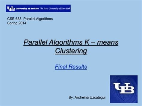 Determining The K In K Means With Mapreduce Ppt