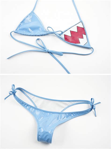 Costume Inspire Cute Shark Bikini Set