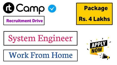 Rtcamp Recruitment 2022 System Engineer Off Campus Drive 2022 Youtube