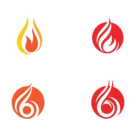Fire Flame Vector Illustration Design 21963021 Vector Art At Vecteezy