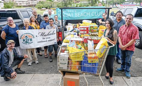Kaua‘i Resorts Helping With Holiday Hunger The Garden Island