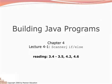 Ppt Building Java Programs Powerpoint Presentation Free Download