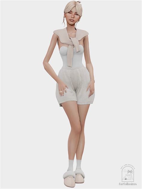 F A R F A L L A ☁️ Sims 4 Clothing Sims 4 Dresses Sims