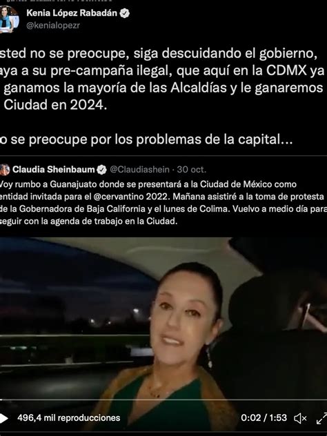 “no Te Adornes” Javier Lozano Tundió A Claudia Sheinbaum Tras Su