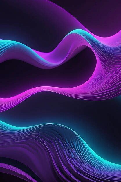 Premium Photo Abstract Pattern Backdrop In Futuristic Blue Design