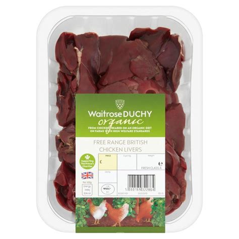 Organic Chicken Livers Waitrose Ocado
