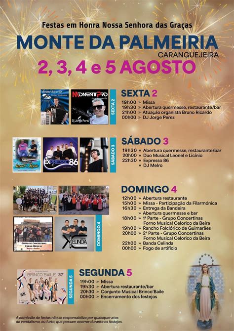 Festas em Honra de Nossa Senhora das Graças Caranguejeira