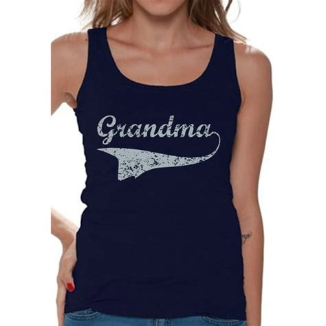 Awkward Styles Awkward Styles Womens Grandma Graphic Tank Tops