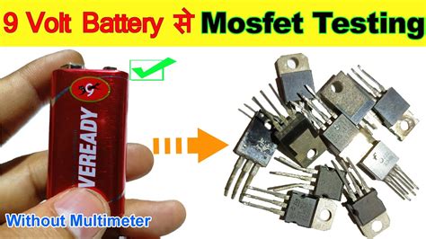 Mosfet Transistor Checking Mosfet Tester Mosfet Tester Circuit Diagram YouTube