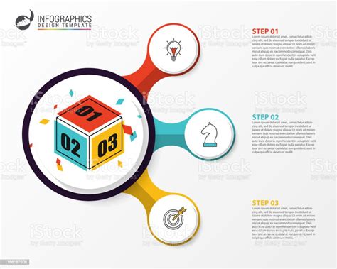 인포그래픽 디자인 템플릿 3단계의 창의적인 컨셉 0명에 대한 스톡 벡터 아트 및 기타 이미지 0명 개념 다이어그램 Istock