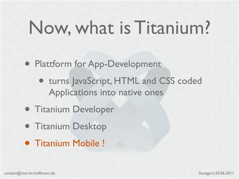 Appcelerator Titanium Hybrid App Development Ppt