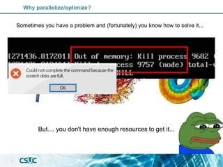 Introduction To Parallelization Ans Performance Optimization PPT