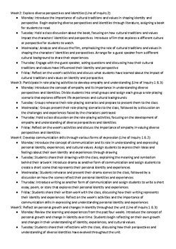 IB PYP Navigating Identity ExploringRelationships And Perspectives WWA