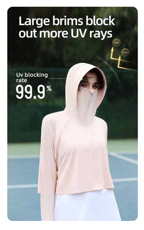 Ohsunny 原紗冰絲涼感防曬服女防曬外套寬鬆防紫外線透氣戶外登山抗uv Upf50 蝦皮購物