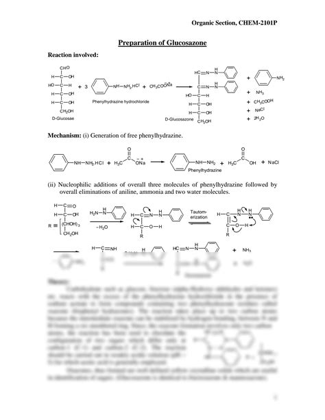 Solution Preparation Of Glucosazone Explained Studypool