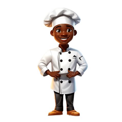 Render 3d De Mini Chef De Forma Aislada Png Dibujos Renderizado 3d De Mini Chef En Aislamiento