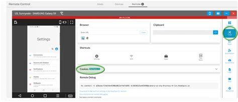Headspins Remote Control Interface Mastering Cookie Management