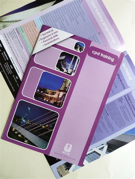 Istructe Brochure Brochure Training Programs Design