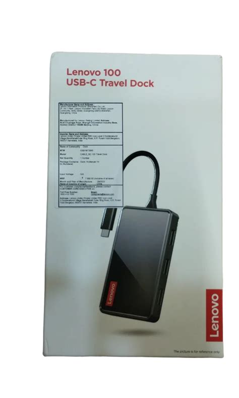 Lenovo Usb C Travel Dock W At Piece In Thane Id