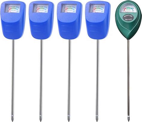 Amazon Com XLUX 4 1 Pack Soil Moisture Meter Plant Water Monitor Soil Hygrometer Sensor For