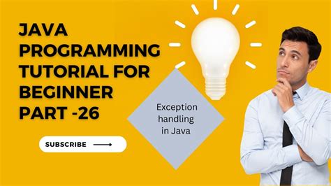 Exception Handling In Java Try Catch Finallyjava Programming Tutorial For Beginner 2023