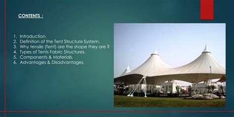The Tents Structure System Pdf