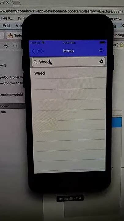Ios To Do App While Storing Data In Sqlite Database Youtube
