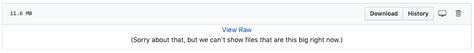 GitHub Too Big HTML Preview Leah Erb