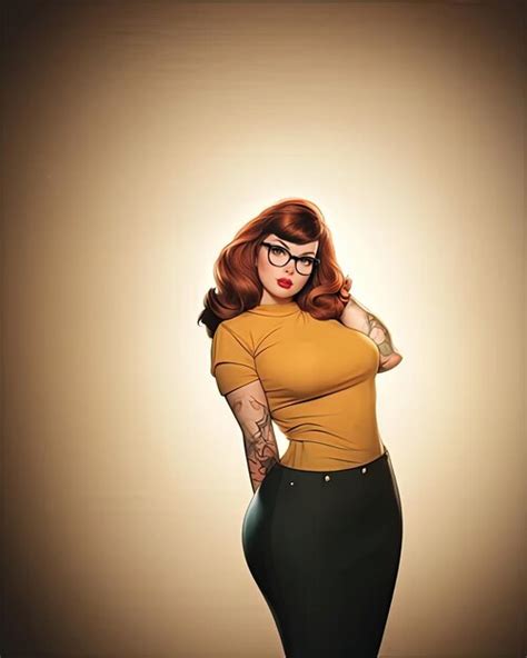 A Woman In A Yellow Shirt And Black Skirt Captured Beautifully