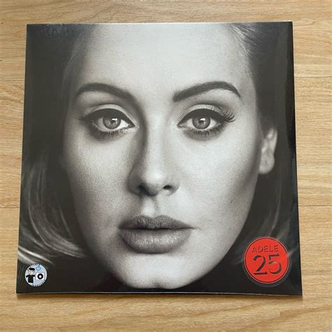 แผ่นเสียง Adele อัลบั้ม Adele 25 Vinyl Lp Album มือหนึ่ง ซีล Shopee Thailand