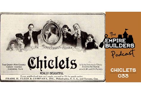 Chiclets Candy Coated Gum Or Tree Sap