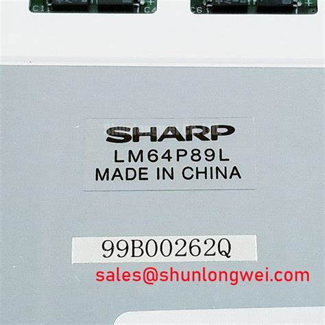 Lm64p89l Sharp Lcd Display 640x480 Vga 94 Inch Panel
