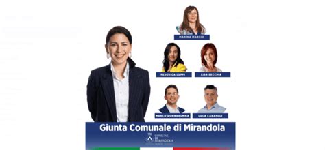 IL SINDACO LETIZIA BUDRI HA NOMINATO LA GIUNTA COMUNALE DI MIRANDOLA Indicatore
